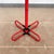 Vintage Red Metal Coat Rack, 1980s | Chairish
