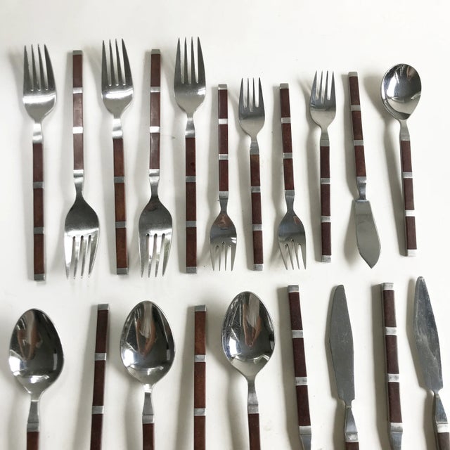 Mid-Century Modern Stanley Roberts Flatware 'Safari' Stainless Steel ...