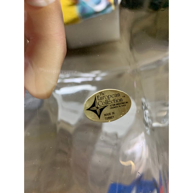 Vintage the European Collection Christal Glass Champagne / Ice Bucket ...