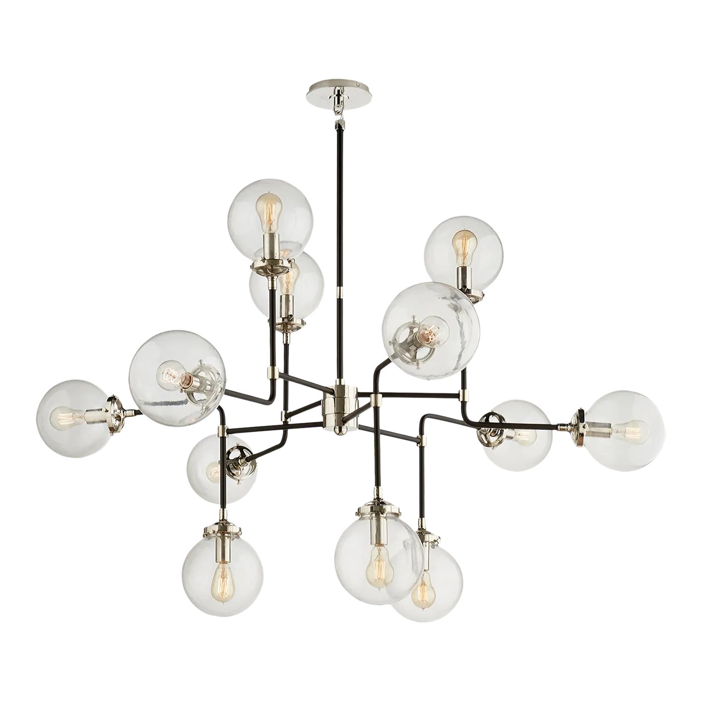 Ian K. Fowler for Visual Comfort Signature Bistro Medium Chandelier in ...