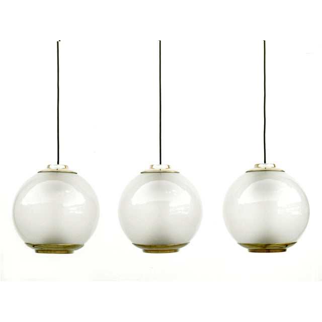 Vintage Big Ball Lamps Luigi Caccia Dominioni Design by Azucena 1954 ...