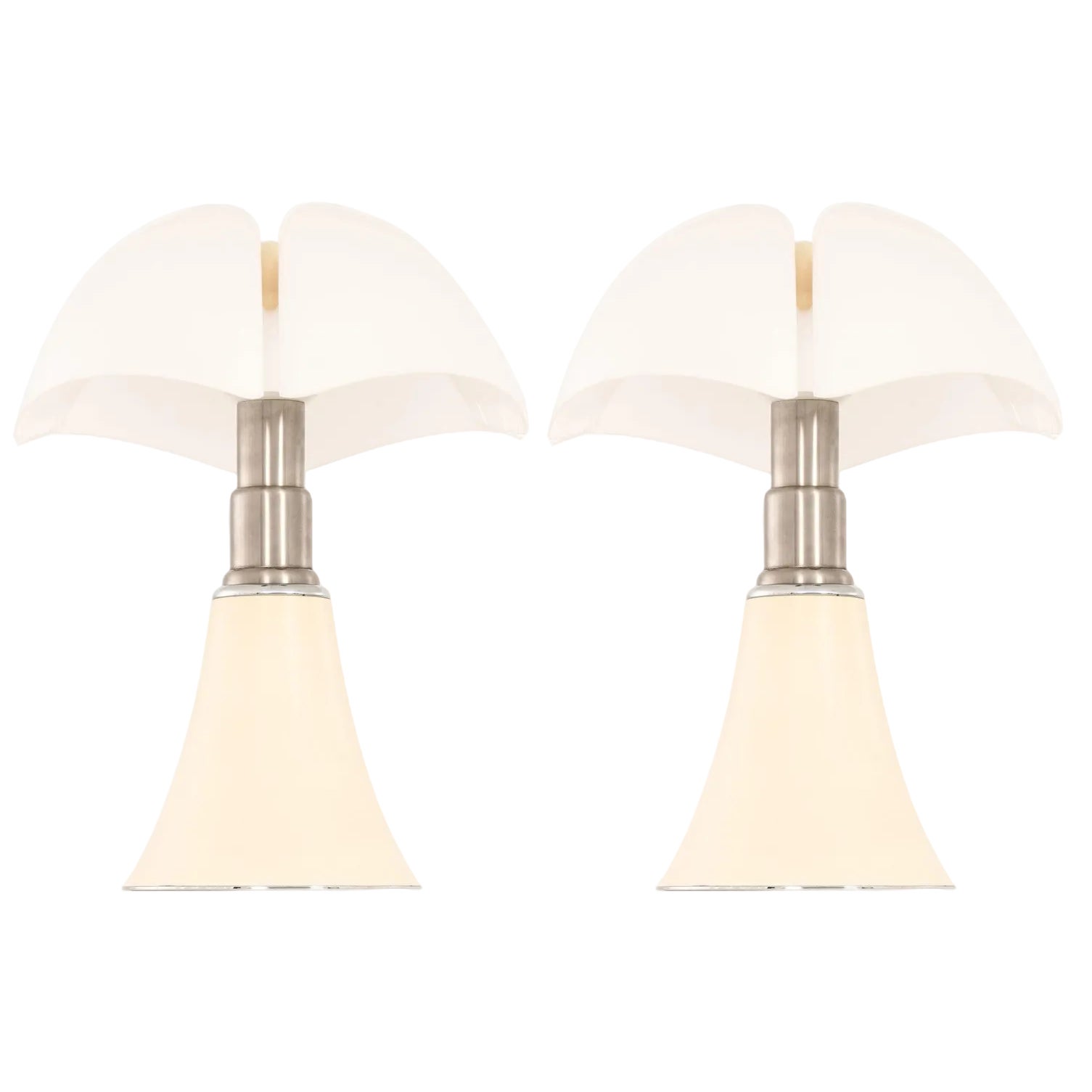 Pipistrello Table Lamps by Gae Aulenti for Martinelli Luce, 1965, Set ...