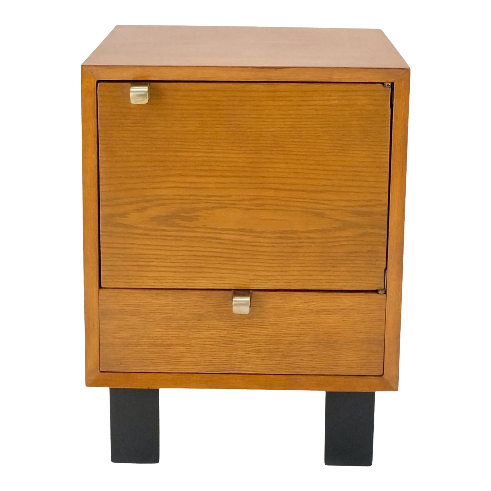 George Nelson for Herman Miller One Door One Drawer Night Stand J Pulls ...