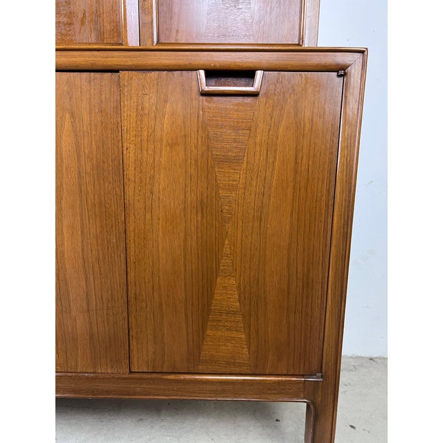 Mid Century 2pc China Cabinet From Janus Collection by Mt Airy | Chairish