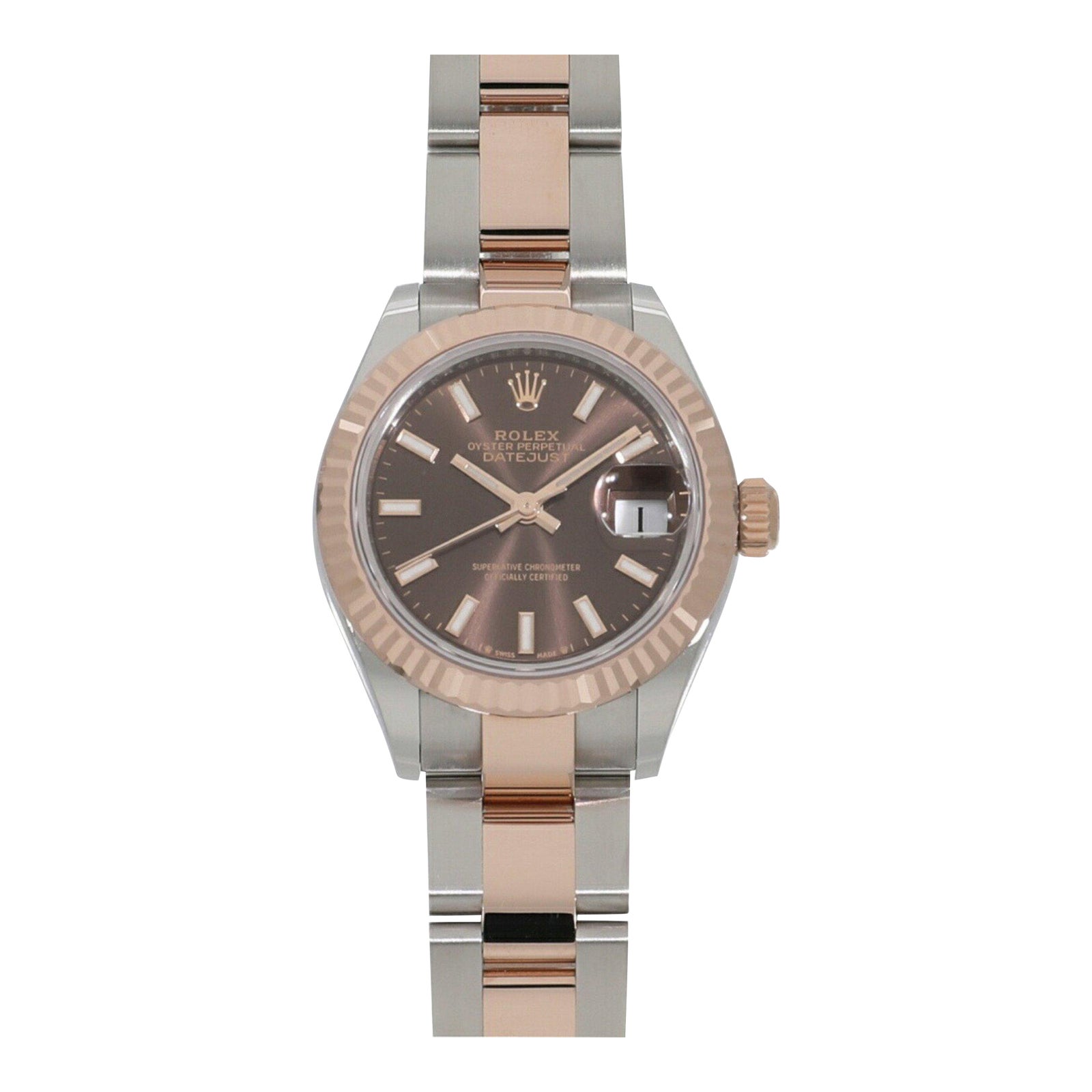 Rolex Datejust 28 279171 Random Chocolate Ladies Watch | Chairish