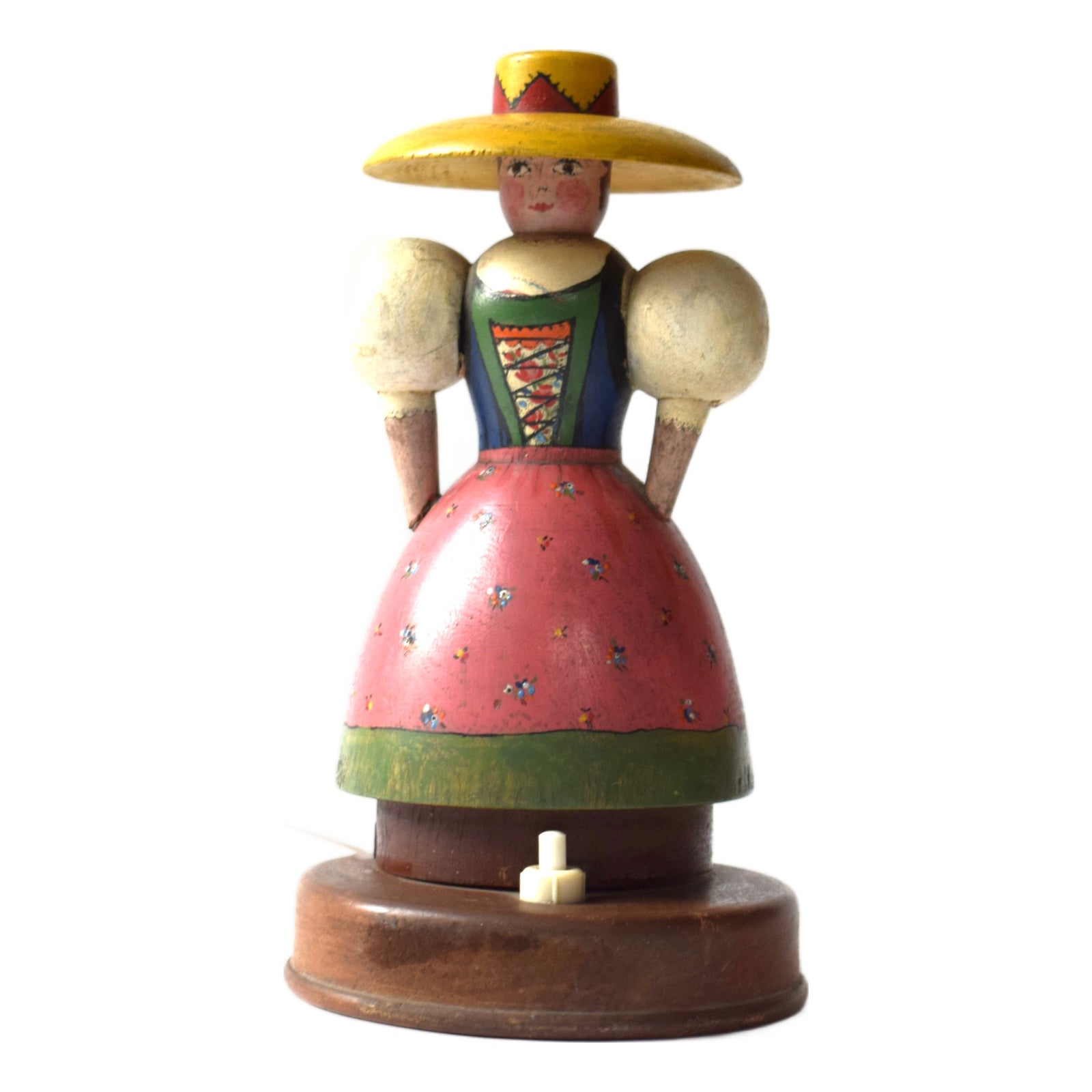 Vintage South American Lamp, 1930s | Chairish