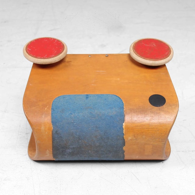 1950s Antonio Vitali & Kurt Naef Modernist Swiss Handmade Wood Toy ...