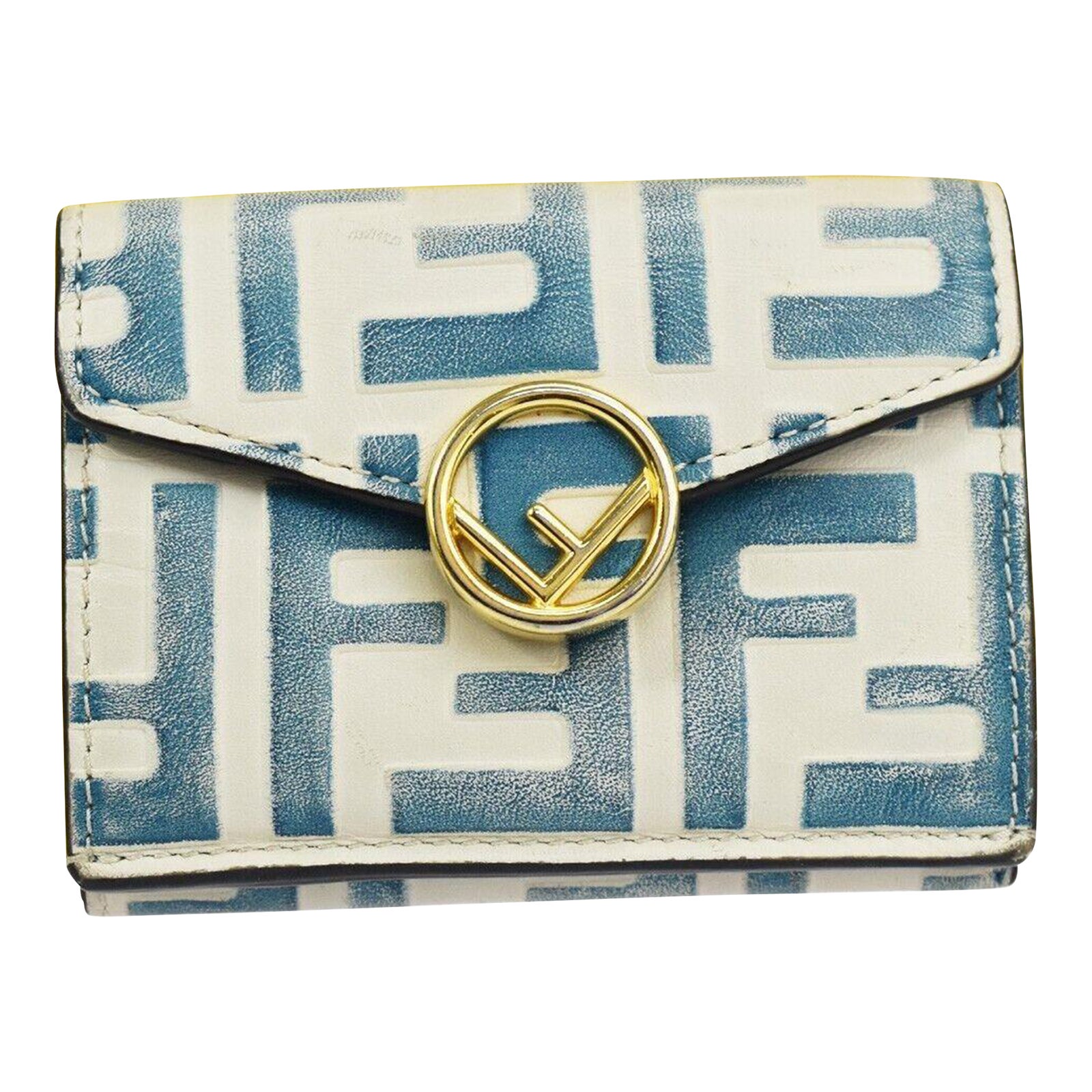 Fendi Micro Trifold Wallet | Chairish