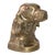 Vintage Cast Brass Sculpture of Beagle Dog Bust Bookend Paperweight ...
