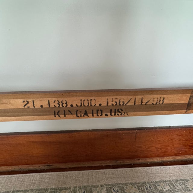 Carved Cherry Wood Four Poster Rice Bed, Kincaid Furniture Limited ...