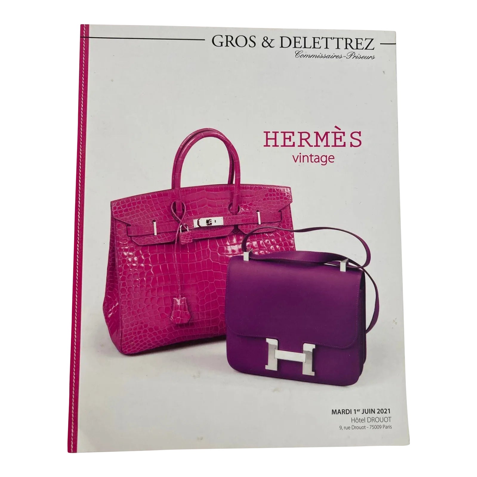 Hermes Vintage Paris Auction Catalog 2021 Published by Gros & Delettrez ...