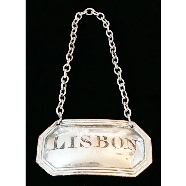 Early 19th Century Early British Silver Sheffield Label: Lisbon | Chairish