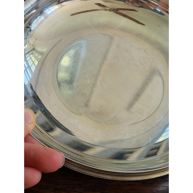 Vintage Oneida Silver Plate Appetizer Plates / Hors d'Oeuvre Plates ...