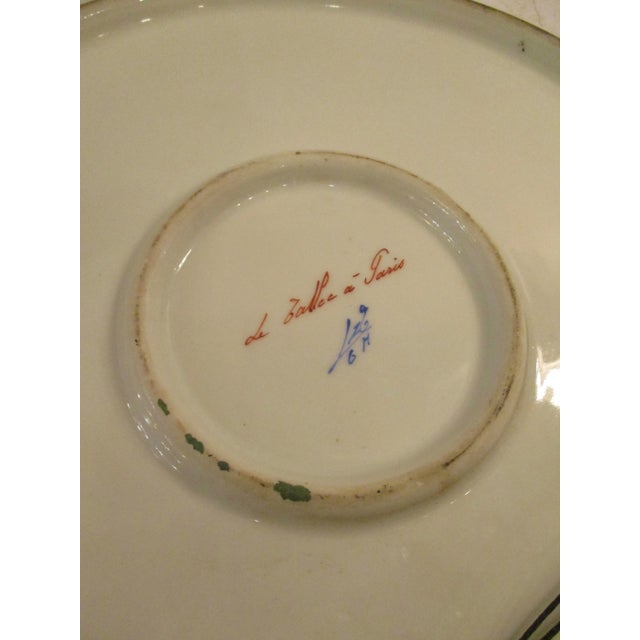 French Deco Charger With Birds | Chairish