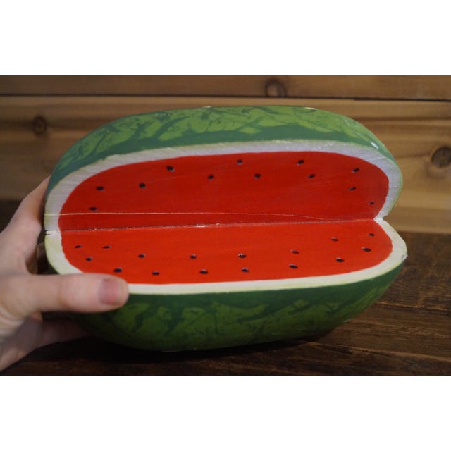 1980s Folk Art Watermelon Sculpture Attributed to Felipe Archuleta ...