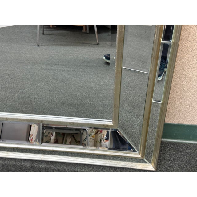 Transitional Mirror Framed Wall Mirror | Chairish