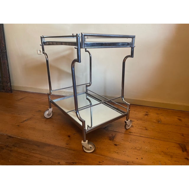 Vintage English Serving Trolley, 1950s | Chairish