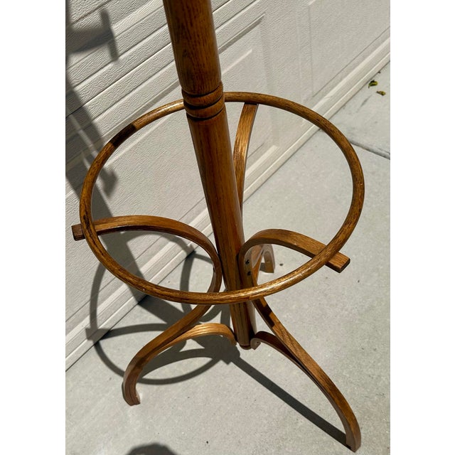 1960s Vintage Mid-Century Modern Bentwood Coat Rack Hall Tree ...