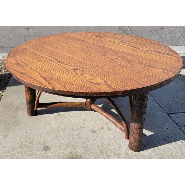 Signed Old Hickory Coffee Table | Chairish