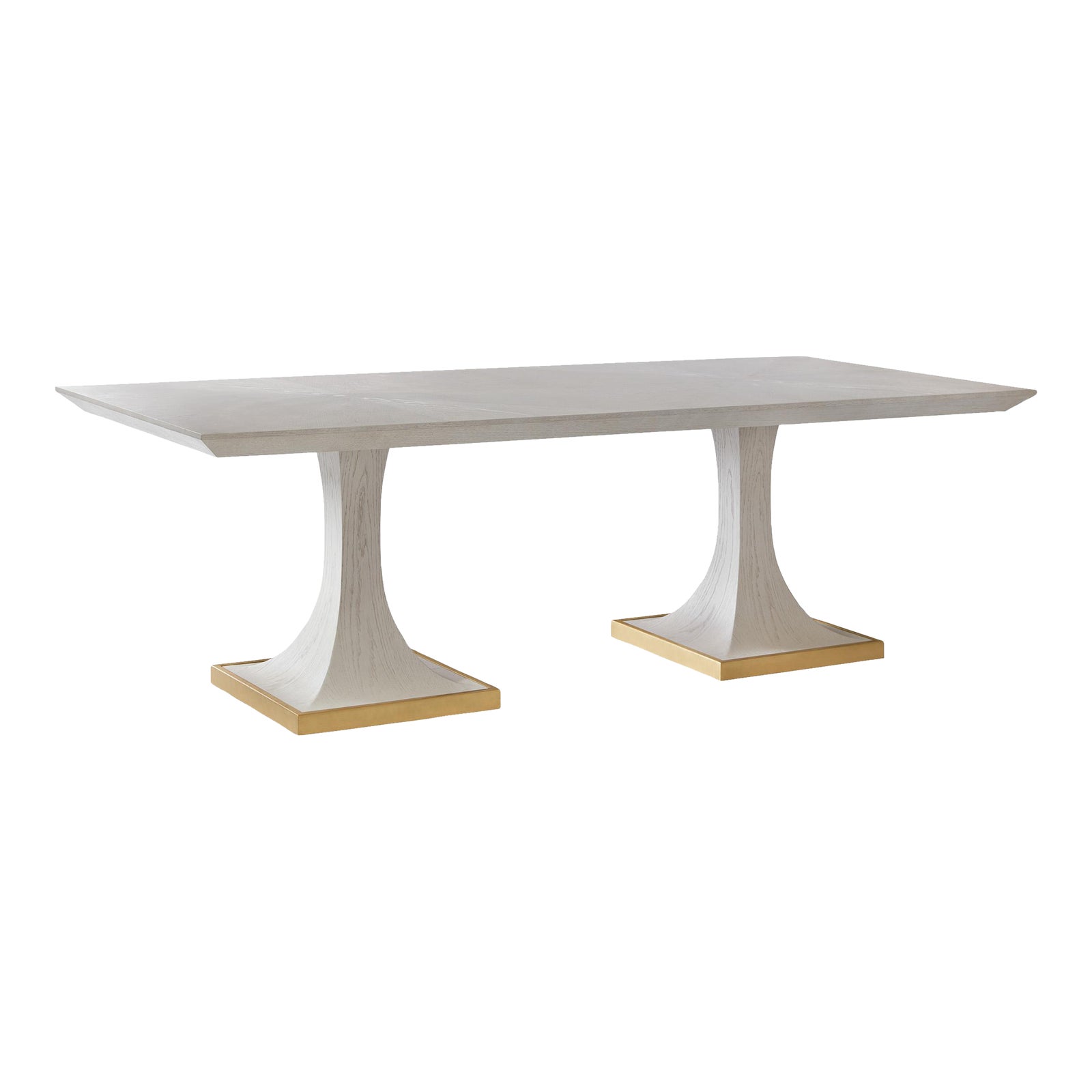 Somerset Bay Windward Double Pedestal Dining Table | Chairish