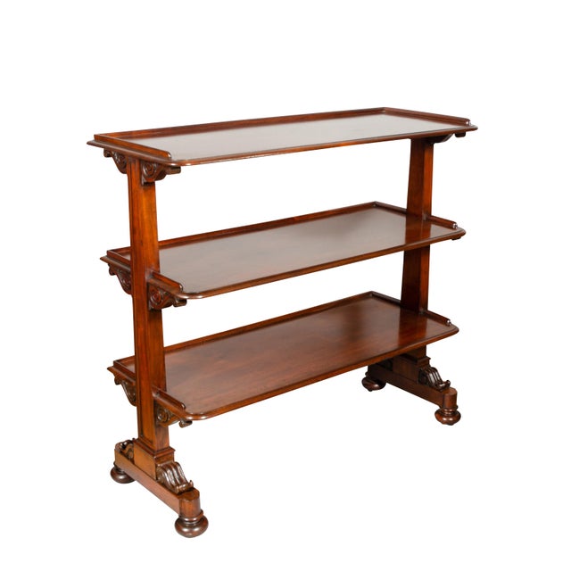 Regency Mahogany Trolley | Chairish