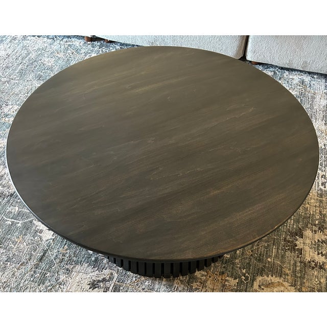 Handcrafted Solid Maple Wood Coffee Table | Chairish