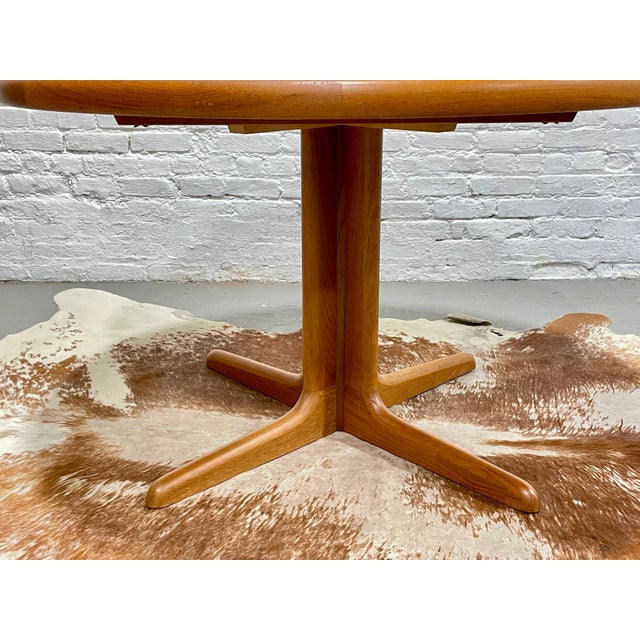 Mid Century Modern Teak Danish Dining Table by Skovby, Made in Denmark ...