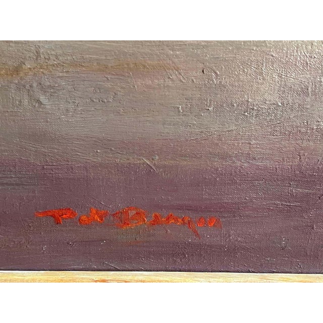 "Trees in a Raging Wildfire" Expressionist Landscape Oil Painting by ...