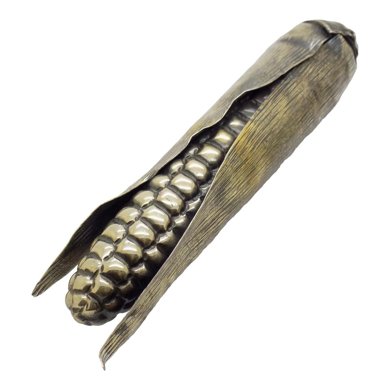 Vintage Italian Handmade Genuine Silver Life Size Corn Cob Figurine ...