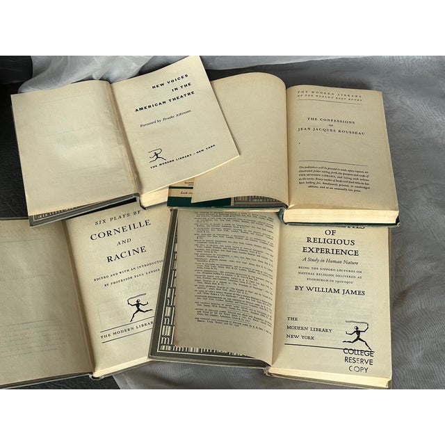 Modern Library Book Set of 4 | Chairish