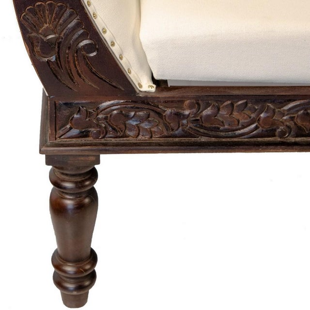 Late 19th Century Indian Settee | Chairish