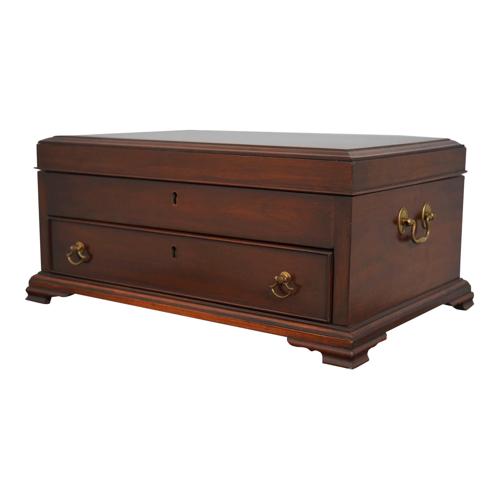 Henkel Harris Silver Chest | Chairish