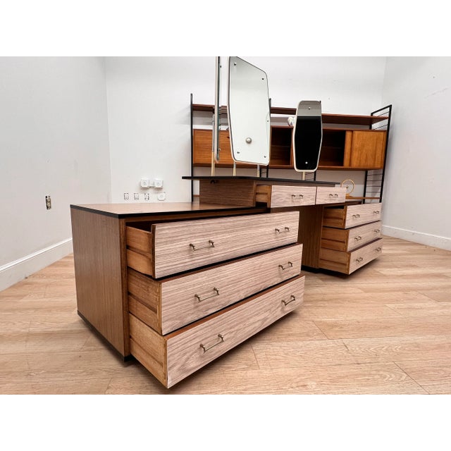 1960s Vanity/Dressing Table by Berry Furniture | Chairish