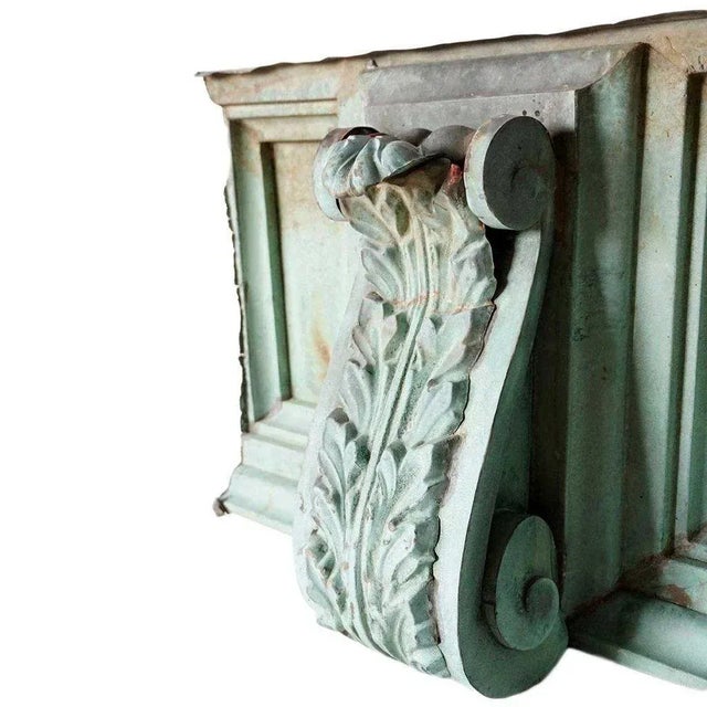 19th Century American Neoclassical Copper Architectural Frieze | Chairish