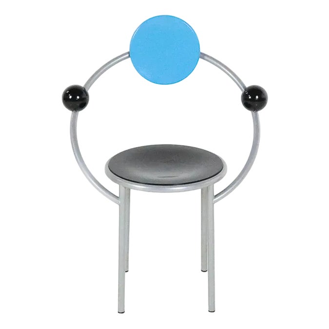 First Chair by Michele De Lucchi for Memphis Milano, 1983 | Chairish