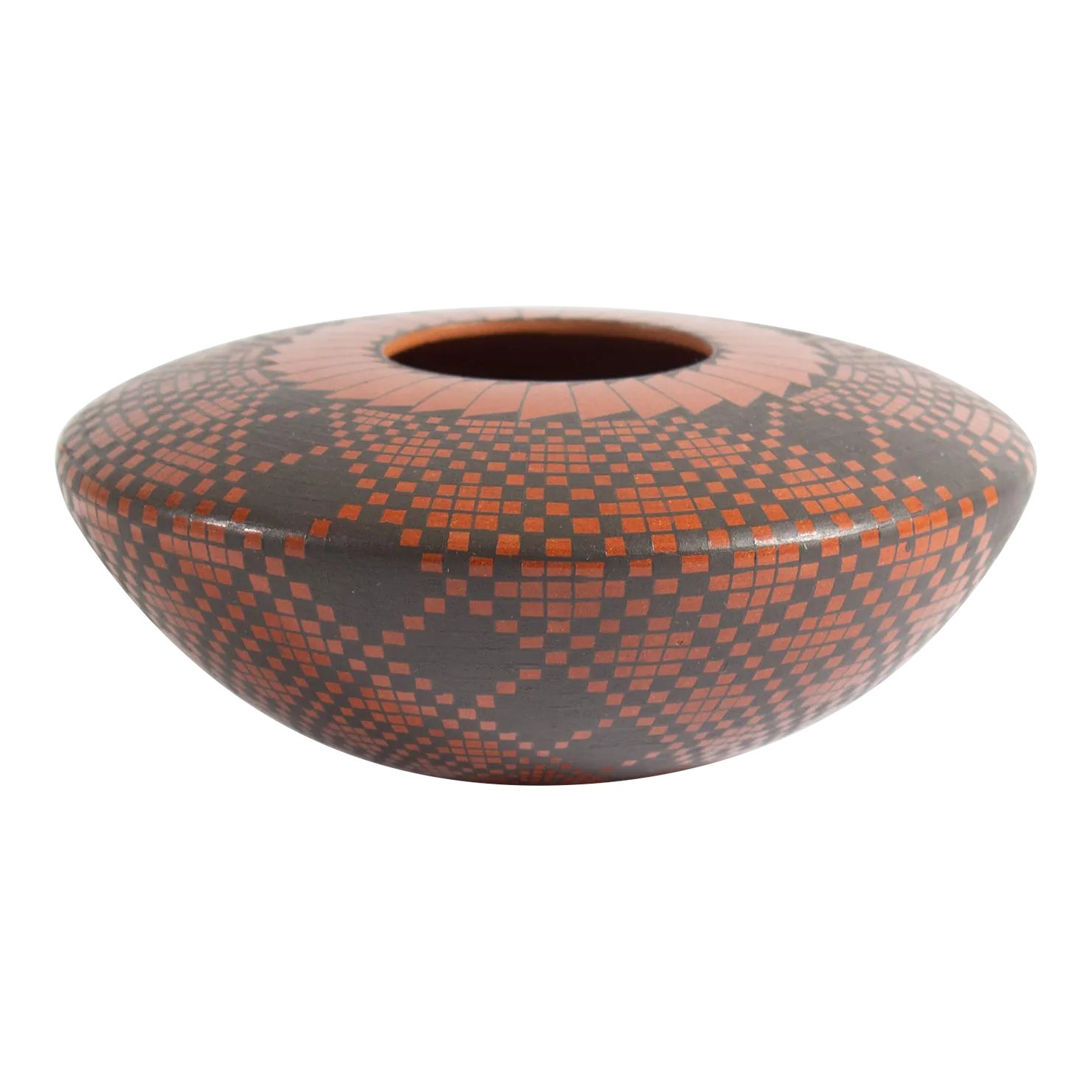 Luis Rodriguez Signed Pottery Vessel | Chairish