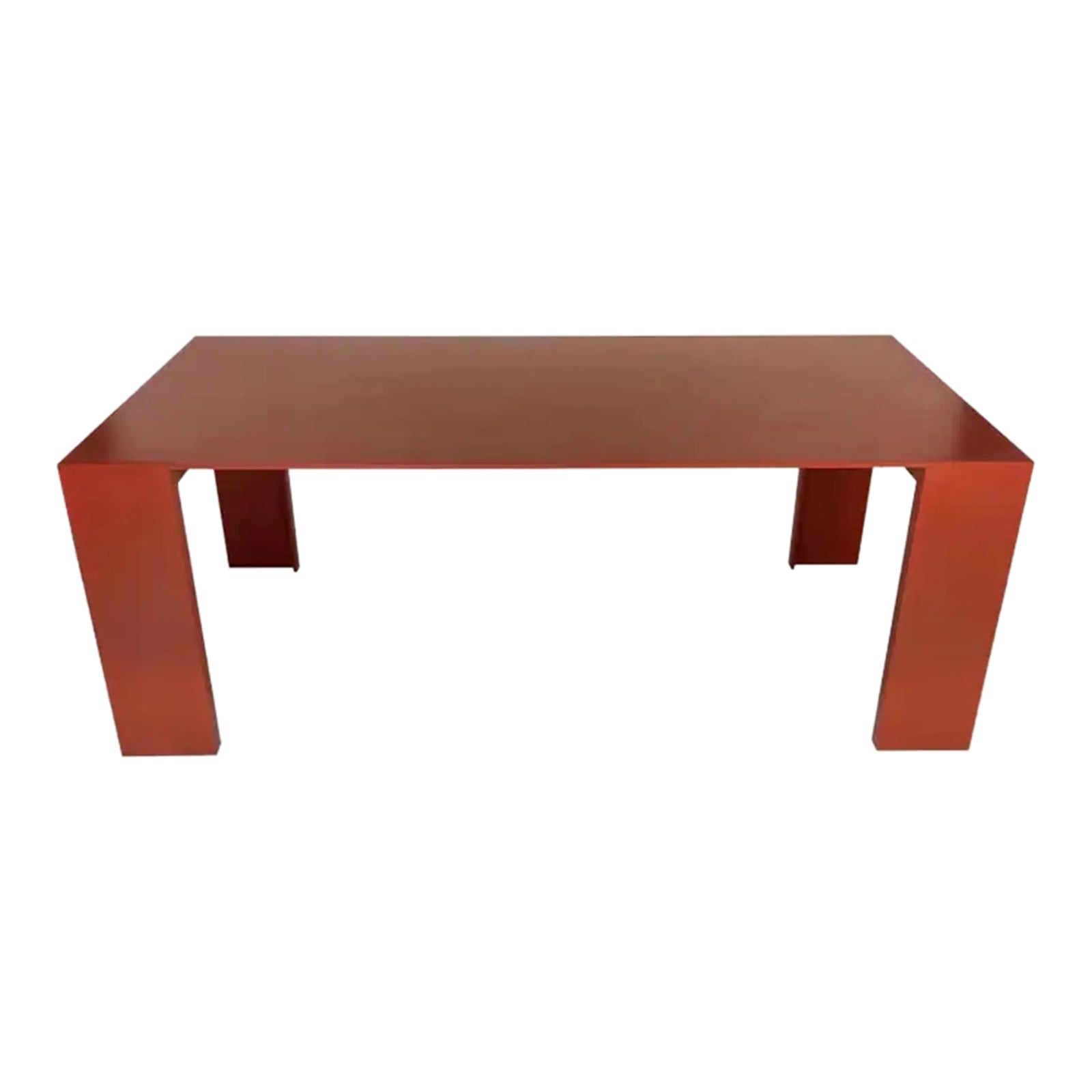 Piero Lissoni Rosso Antico Metallico Dining Table by Porro Spa, Italy ...