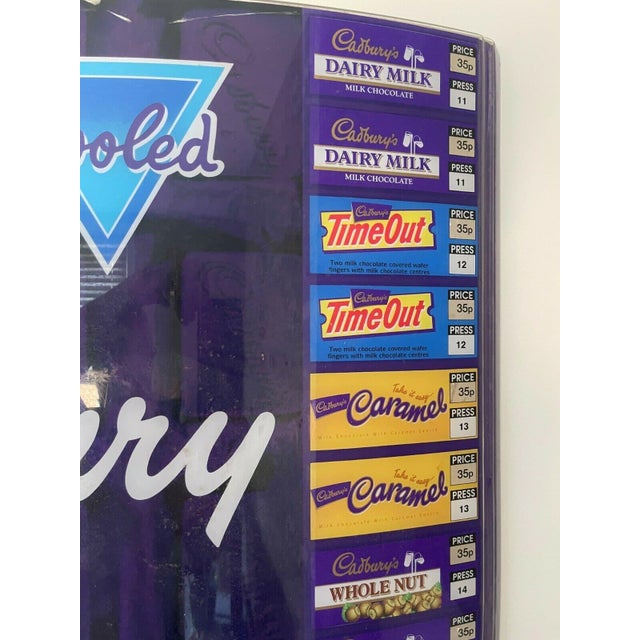 Vending Machine Front from Cadburys, 1990s | Chairish