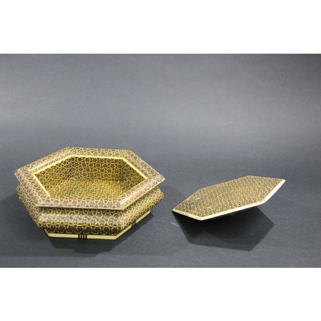 Vintage Anglo-Indian Micro Mosaic Inlaid Sadeli Box | Chairish