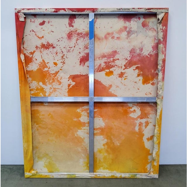 The Visitors Expressionist Figurative Painting by Artist Theodore Boyer ...