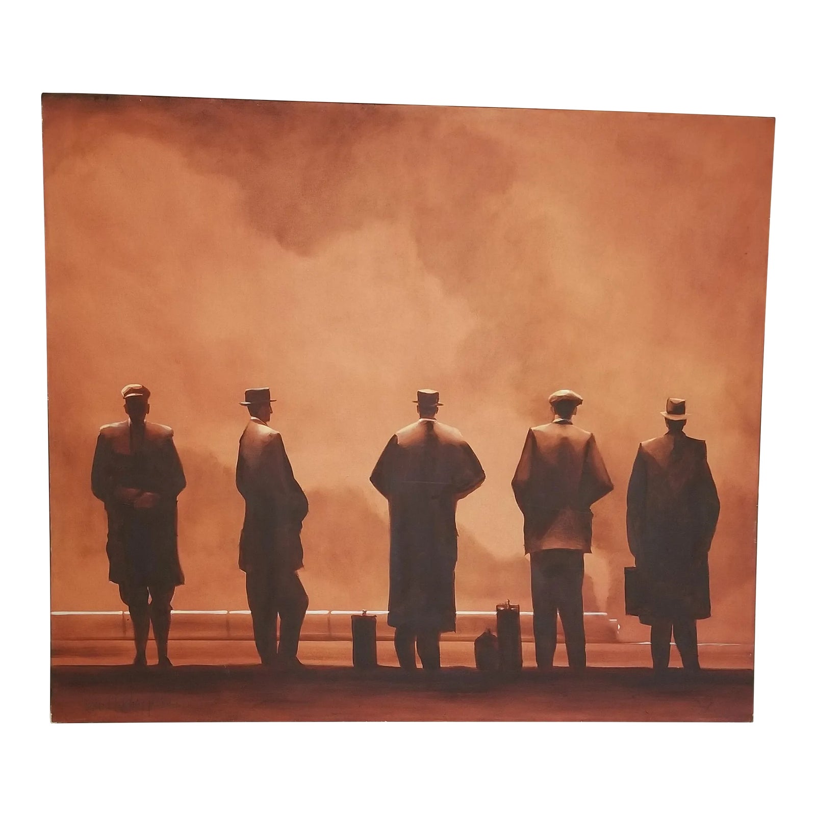 David Richey Johnsen Original Figurative Painting | Chairish