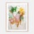 Lilly by Leslie Weaver in White Framed Paper, XS Art Print | Chairish
