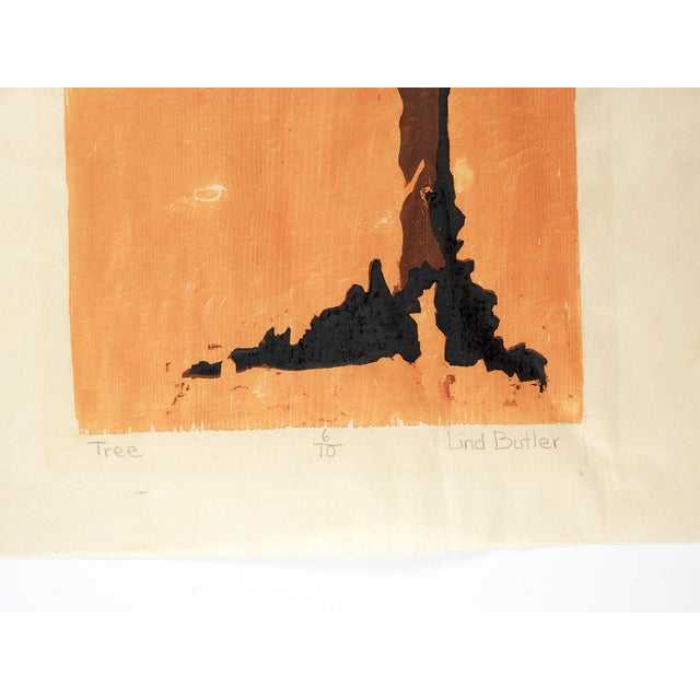 Tree Block Print by Lind Butler | Chairish