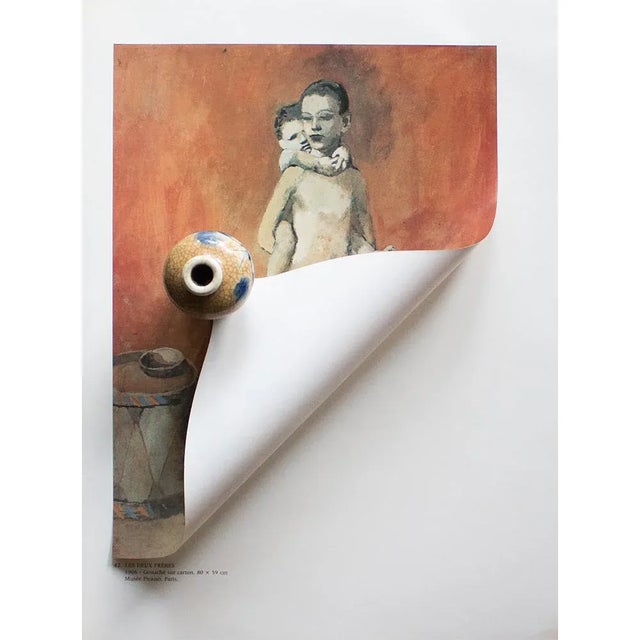 1985 After Pablo Picasso, "The Two Brothers" Parisian Photogravure ...