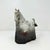 Gray Raku Horse Sculpture - Short | Chairish