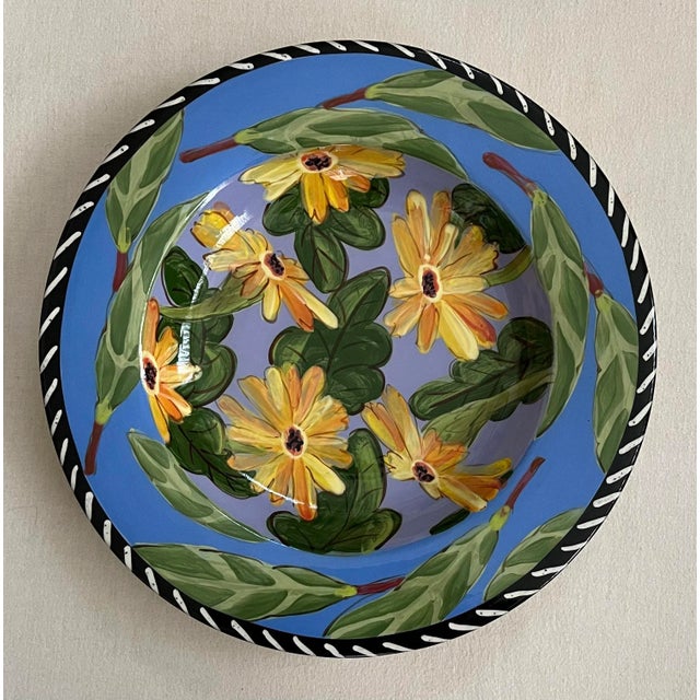 Droll Designs Large Pasta Soup Bowls- Set of 6 | Chairish