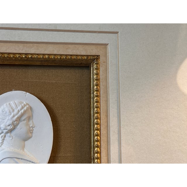 Neoclassical Grand Tour Revival Plaster Cast Intaglio Arrangement in ...