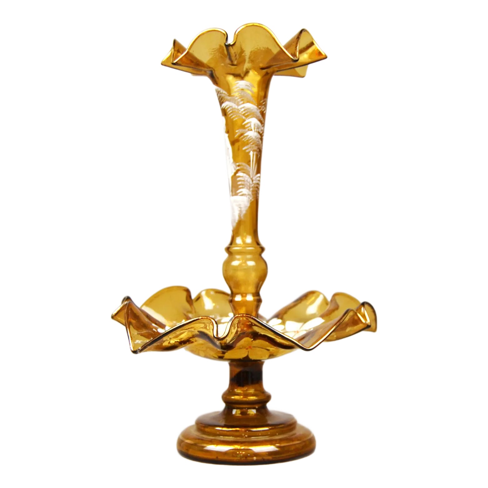 Antique English Victorian Glass, 1800s | Chairish
