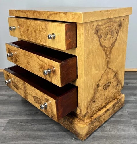 burr bedside tables