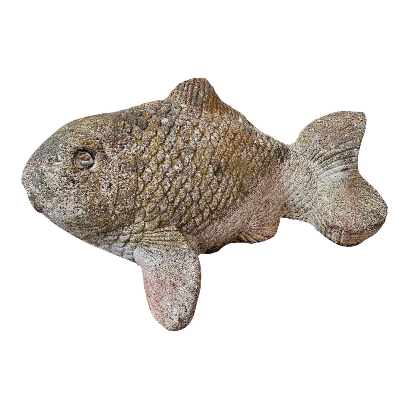 Vintage Cast Stone Fountain Element | Chairish